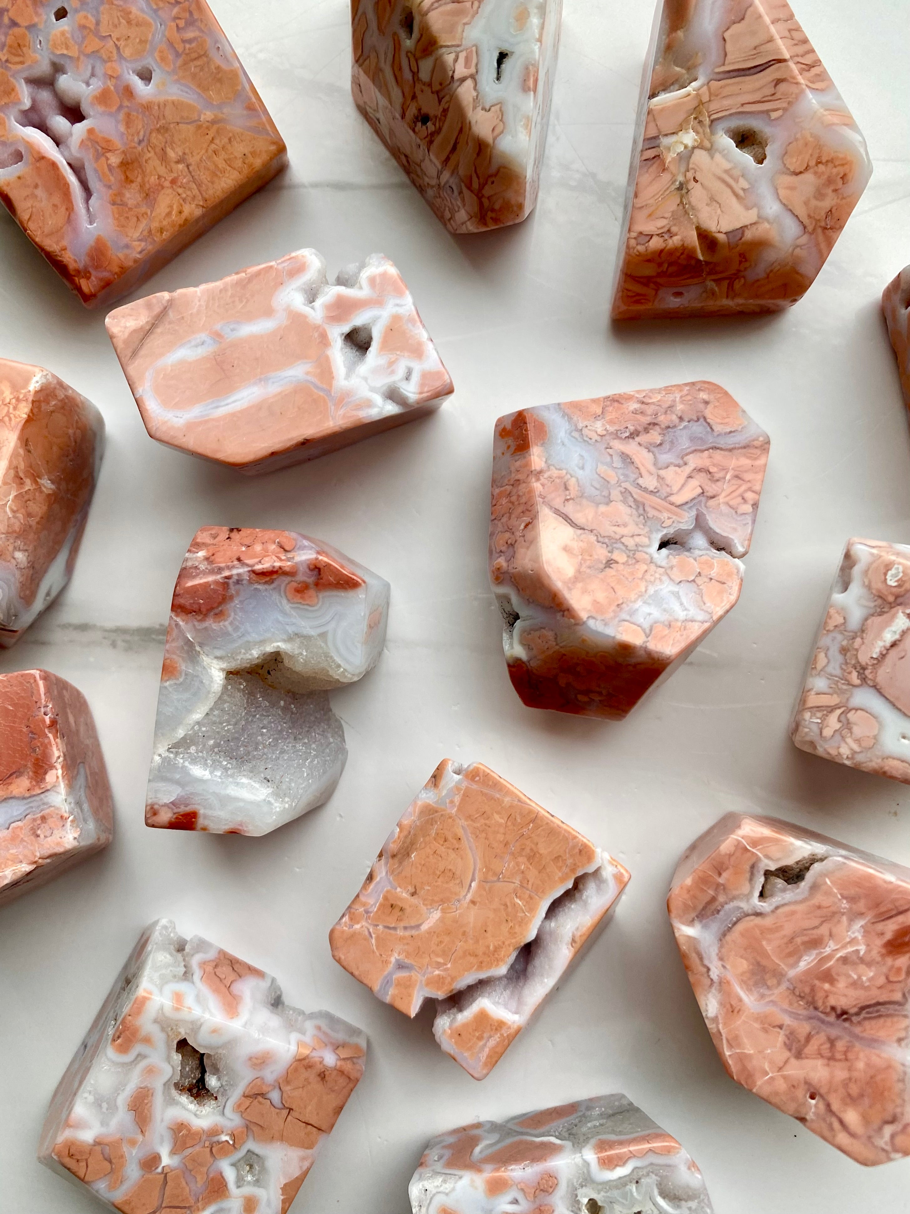 Cotton Candy Agate Mini Freeforms – Third Eye Supply